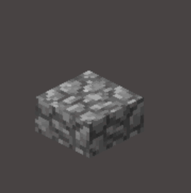 Cobblestone Slab: Minecraft Pocket Edition: CanTeach