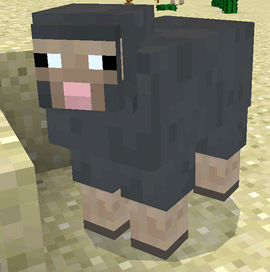 Minecraft Gray Sheep